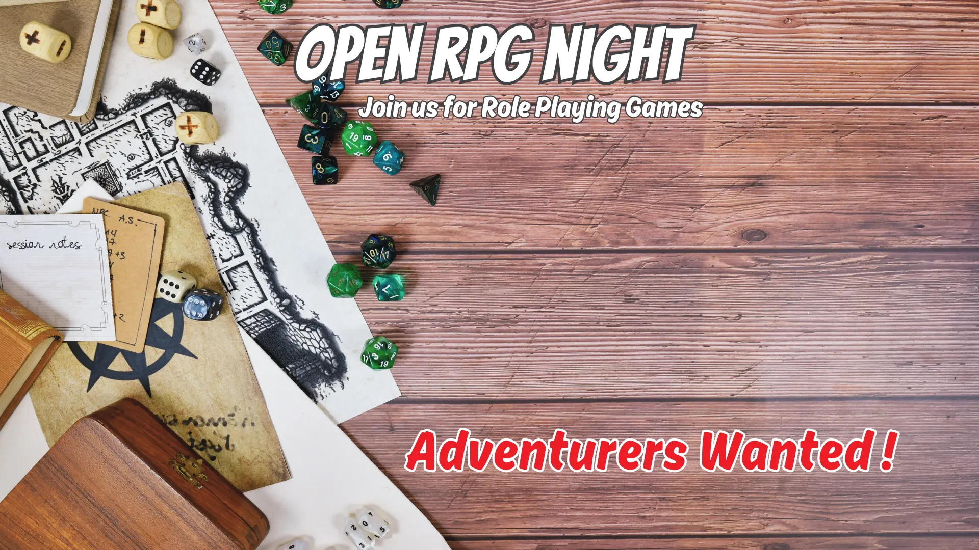 Open RPG Friday 05-02-2025 | Meeple Movers - Ocala's Board Game Cafe